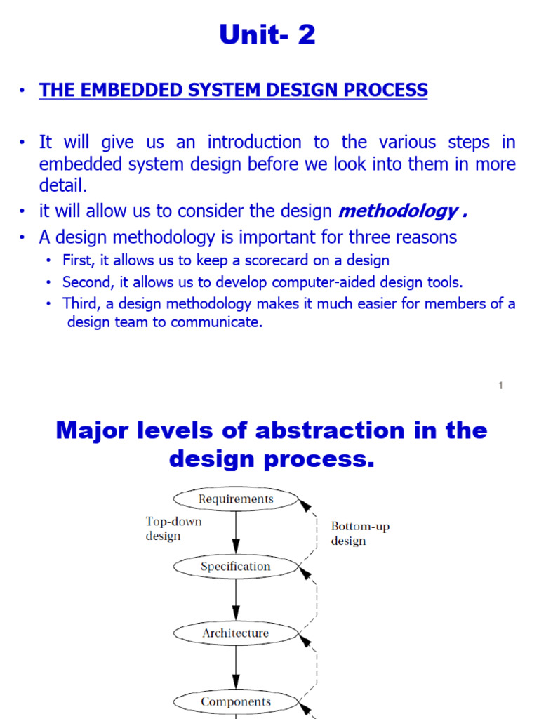 Unit-2 Embedded System Analysis and Design | PDF | Cpu Cache | Random Access Memory