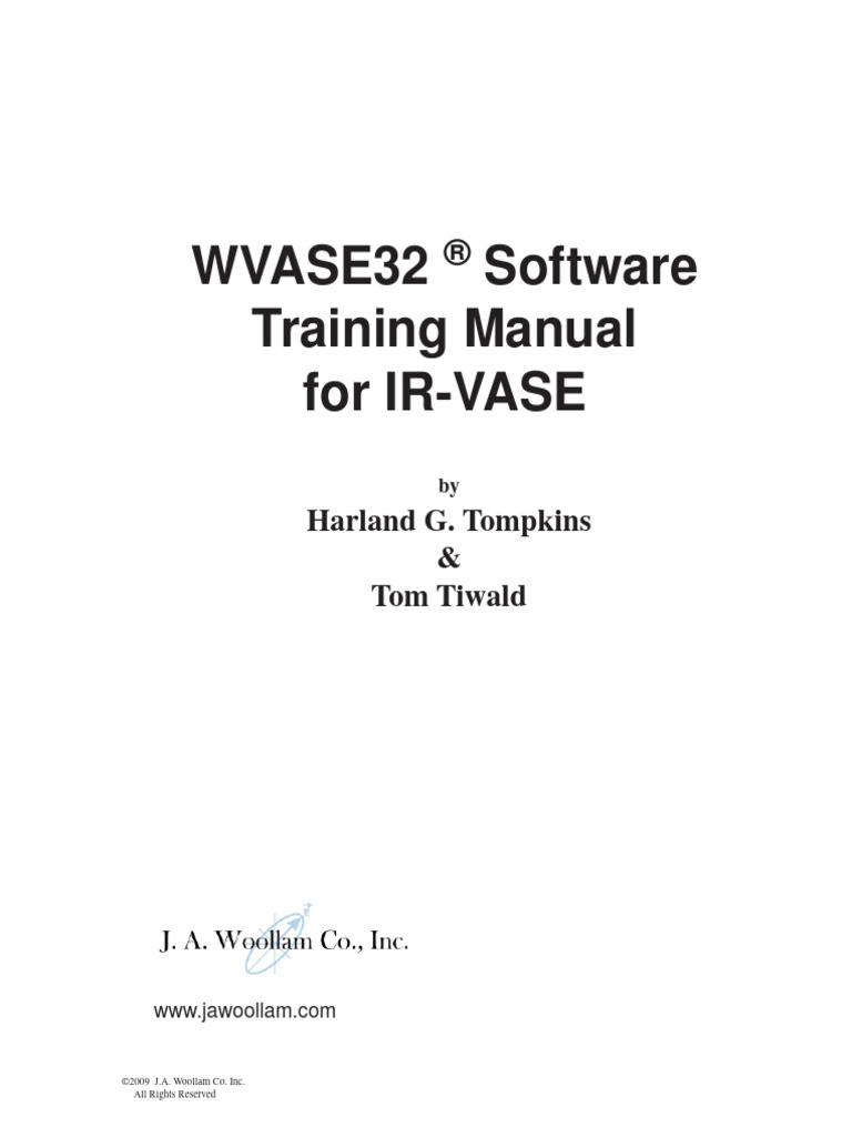 IR-VASE Training Manual | PDF | Computer File | Physical Phenomena