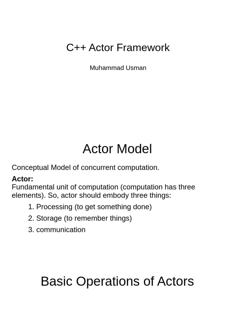CAF Presentation | PDF | Class (Computer Programming) | Parameter (Computer Programming)