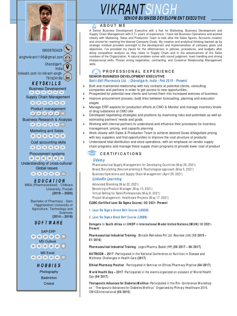 Vikrant sin | PDF | Supply Chain Management | Sales