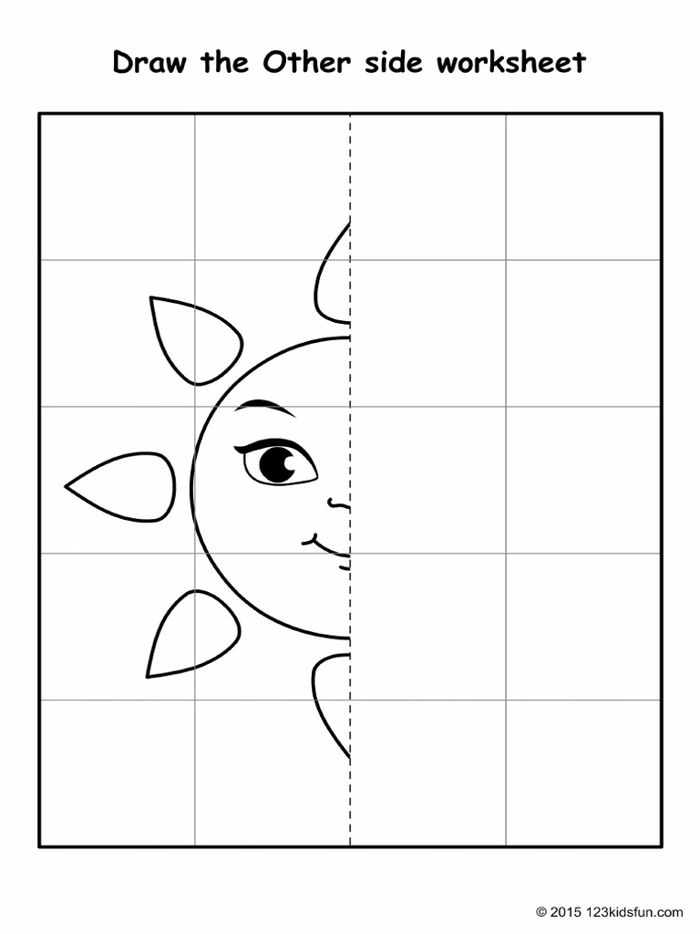 123kidsfun Com Draw The Other Side 7 | PDF