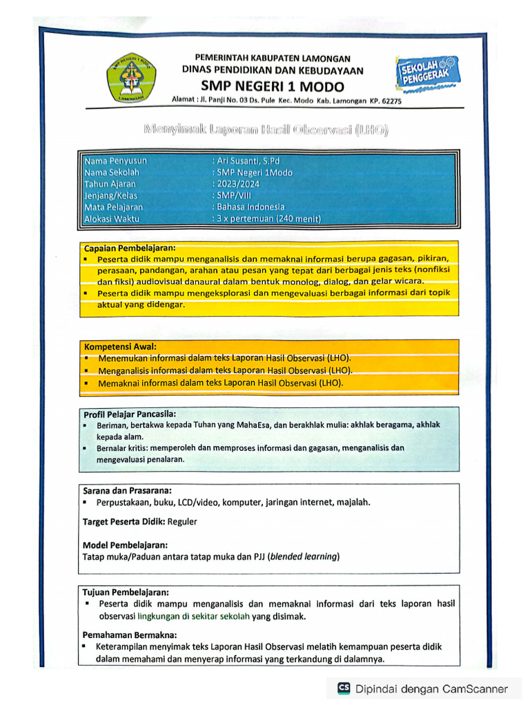 Ma Bin 8 Ganjil | PDF