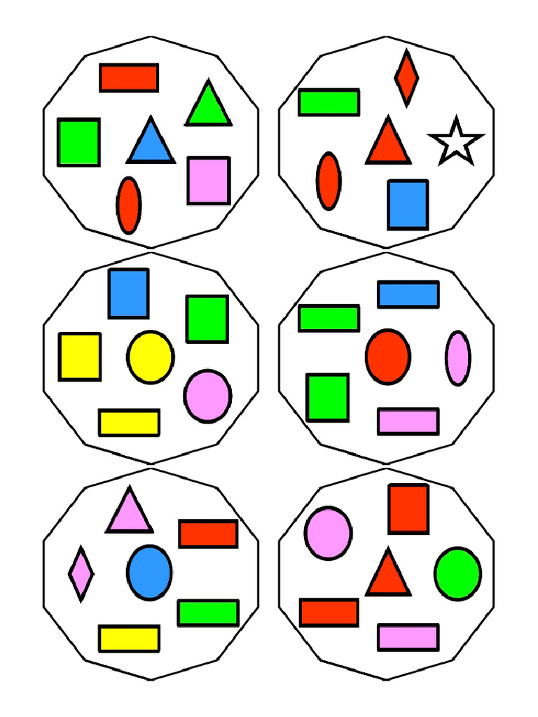 Dobble Des Formes | PDF