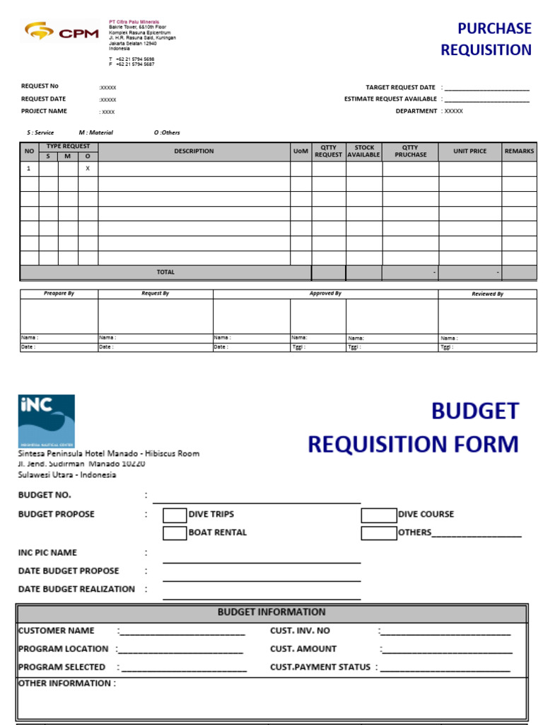 PR Form | PDF