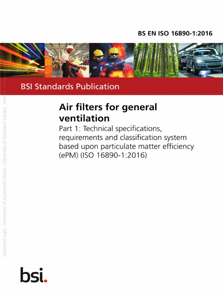 BS EN ISO 16890 12016 高清版 | PDF