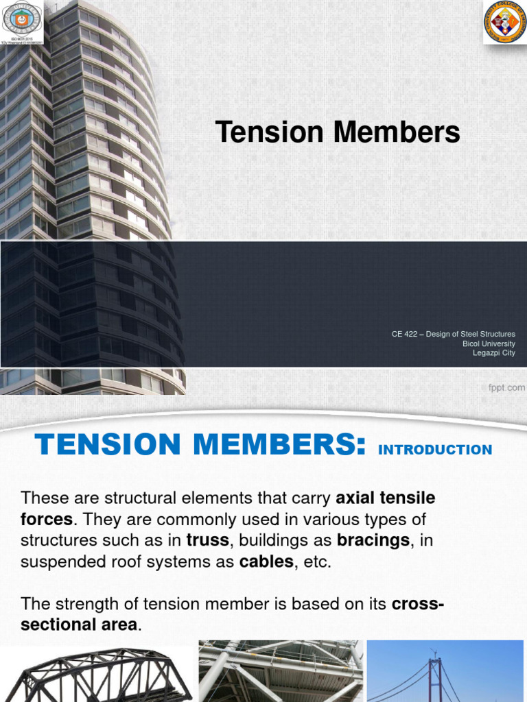 L4_Tension-Members | PDF | Fracture | Strength Of Materials