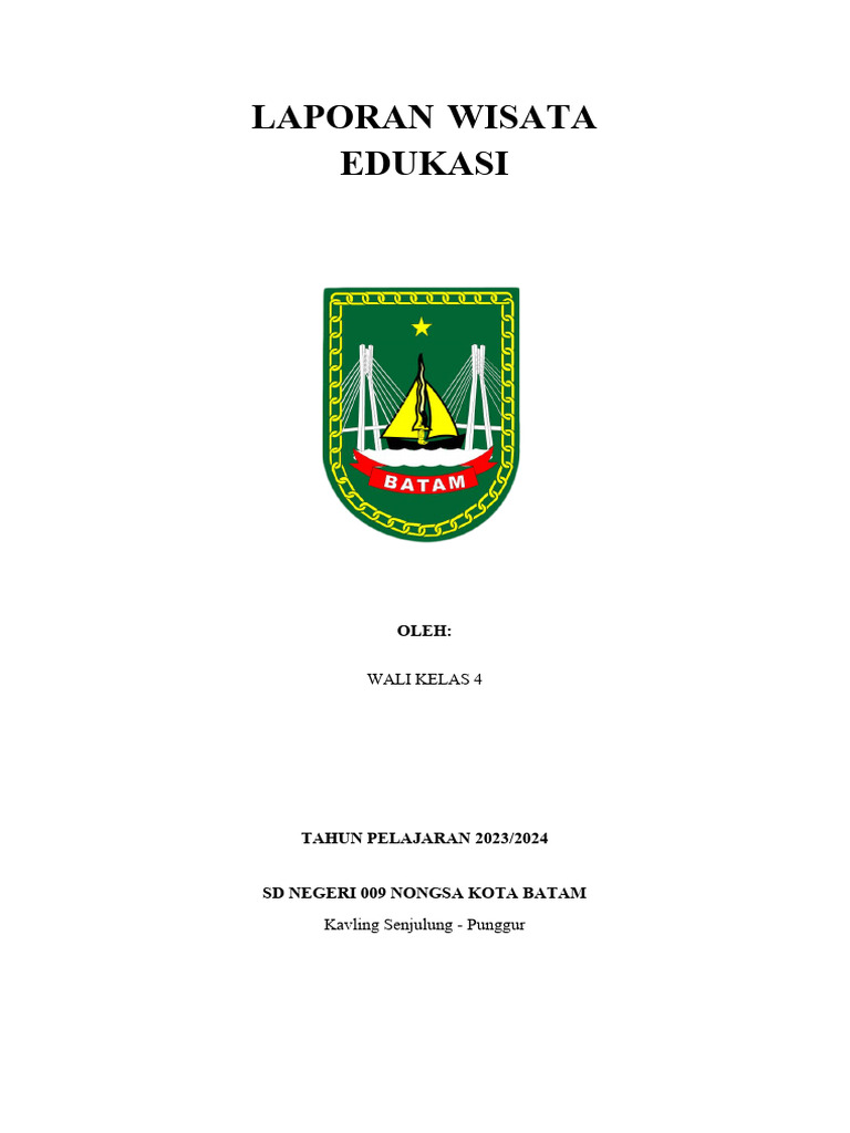 Laporan Wisata Edukasi | PDF