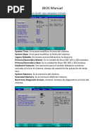 HP BIOS Configuration Utility (BCU) Guía Del Usuario | PDF | Bios ...