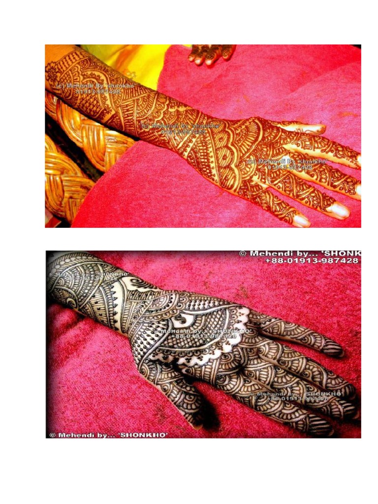 Mehndi Design 1 | PDF | Foreign Language Studies
