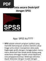Cara Memasukkan Dan Mengolah Data Dengan SPSS | PDF