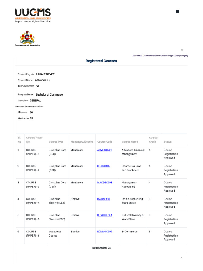 UUCMS - Unified University College Management System | PDF | Taxation ...