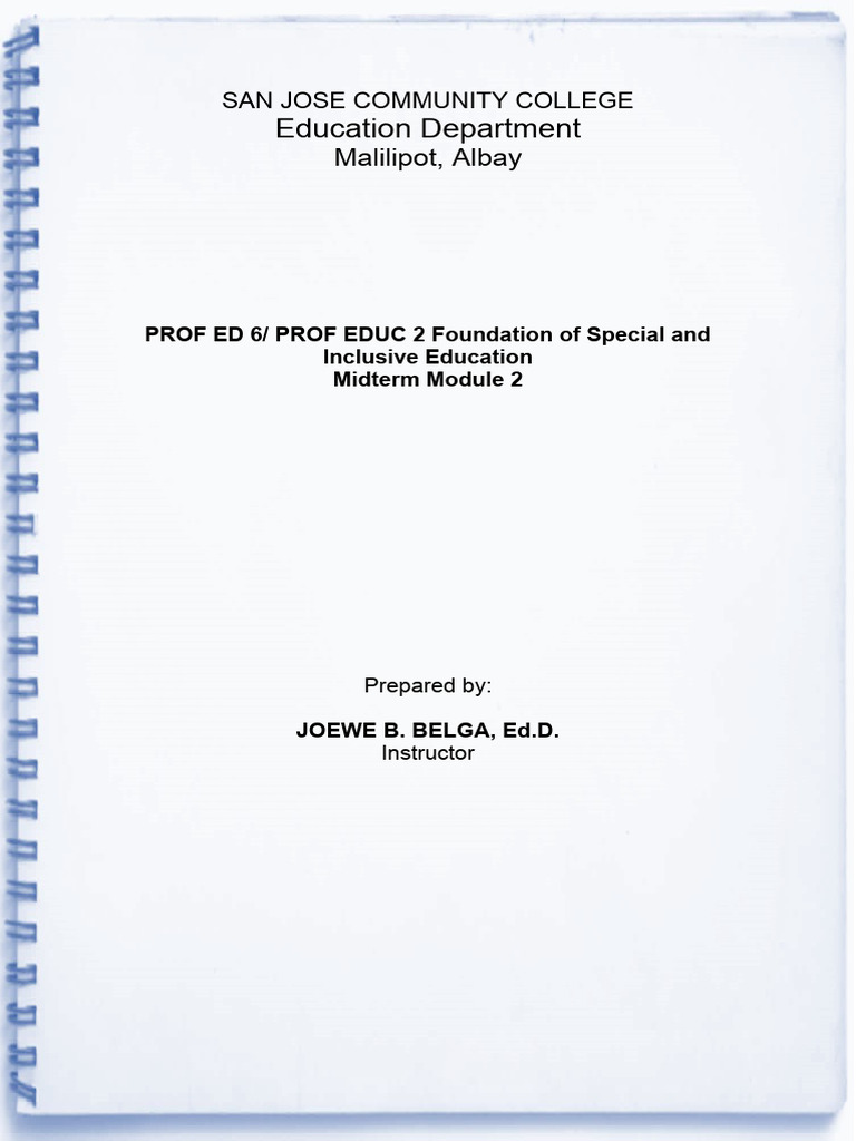 Understanding Inclusive Education | PDF | Special Education | Inclusion ...
