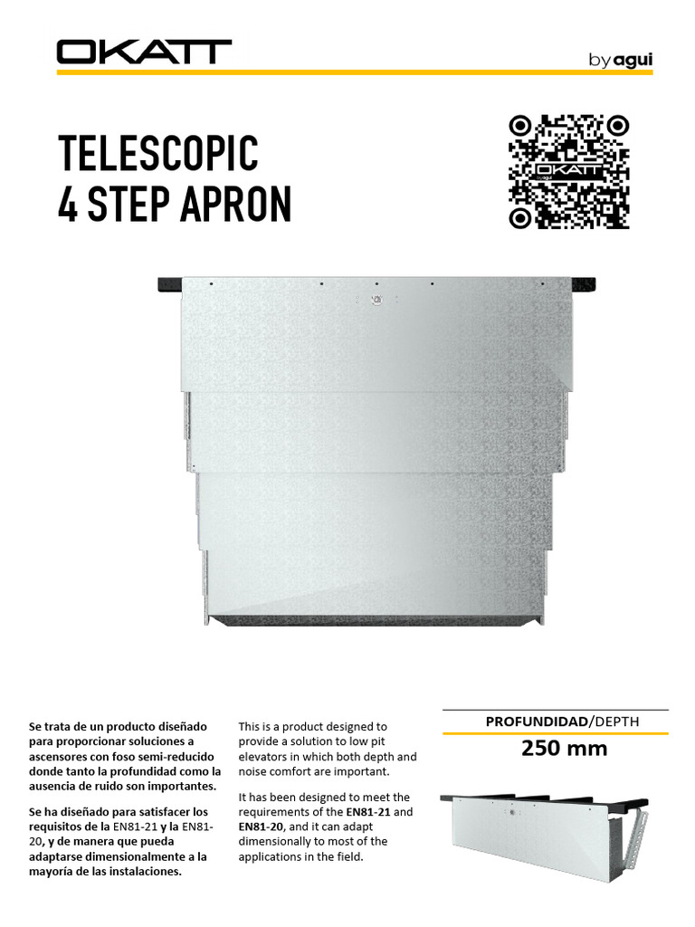 Telescopic - 4 Step - Apron - Catalogue - 1 | PDF