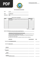 Cash Disbursement Form | PDF | Finance & Money Management | Law