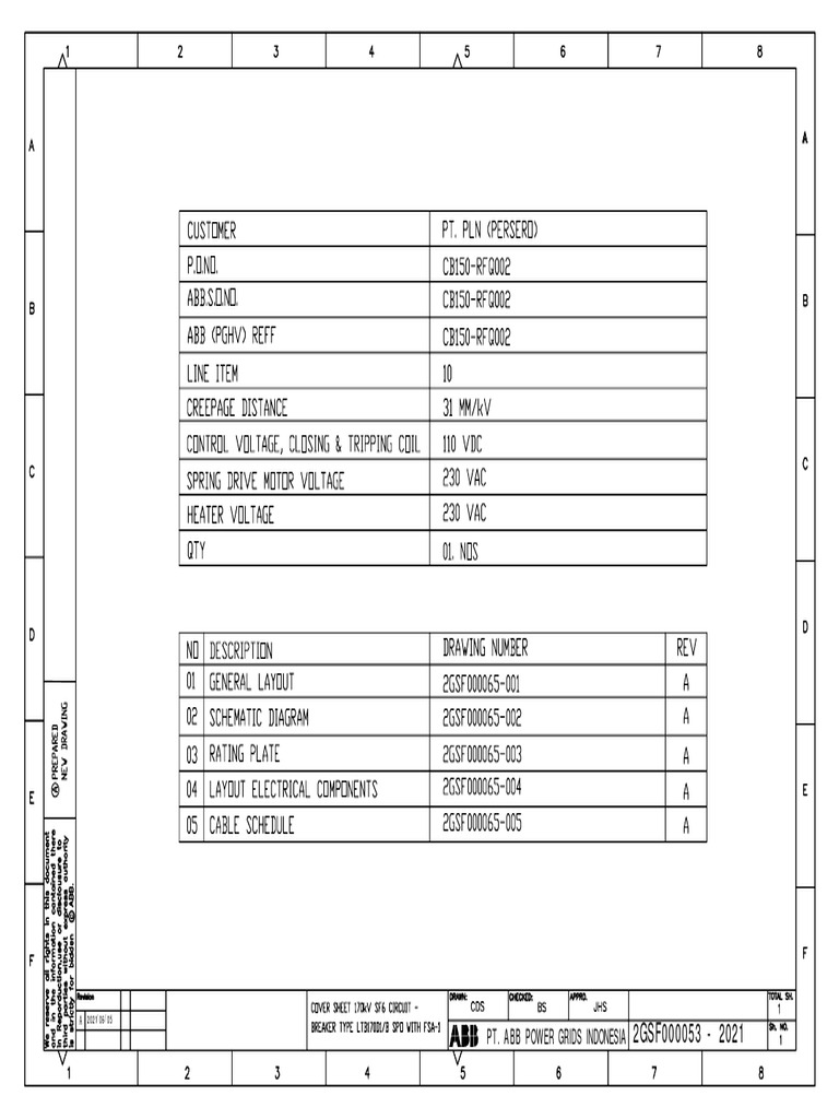 CB150 RFQ002 | PDF | Equipment | Power Engineering