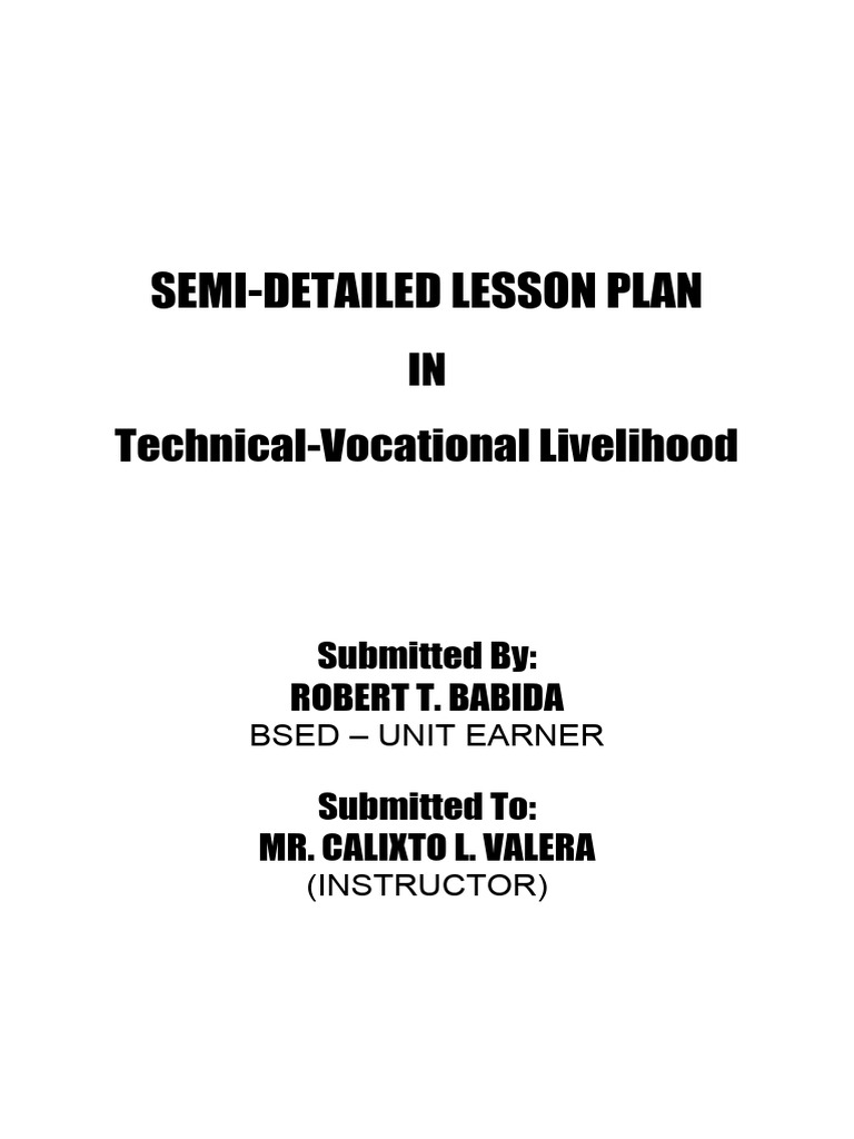 3 Types of Lesson Plan | Download Free PDF | Cakes | Chocolate