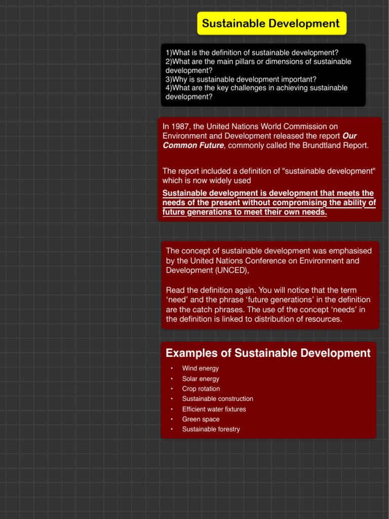 Sustainable Development | PDF | Sustainability | Sustainable Development