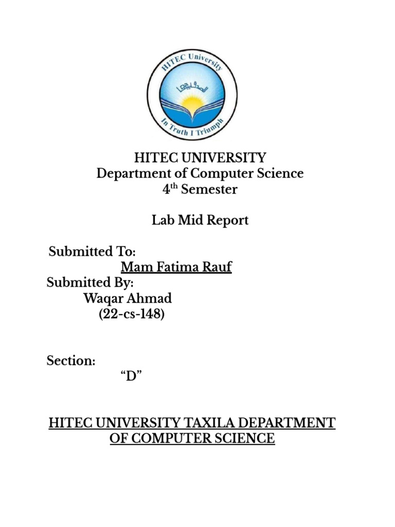 Mid Report | PDF | String (Computer Science) | Ascii