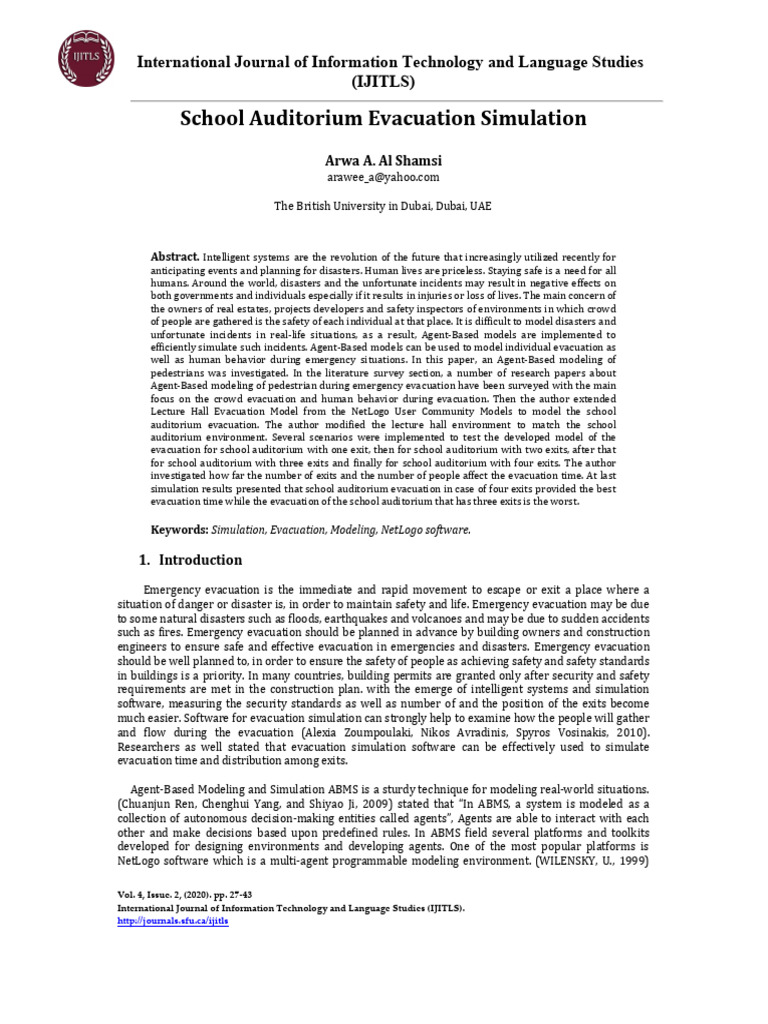 Pkpadmin, Paper #3 | PDF | Agent Based Model | Simulation