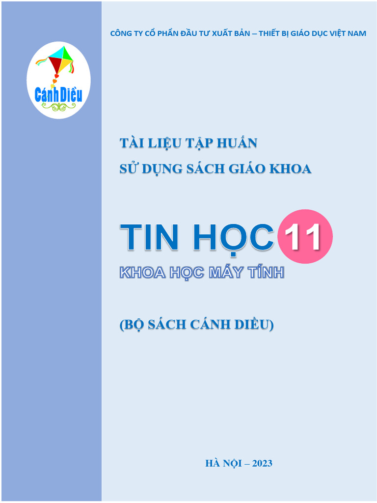 Canh Dieu - Tap Huan Tin Hoc Khoa Hoc MT 11 | PDF