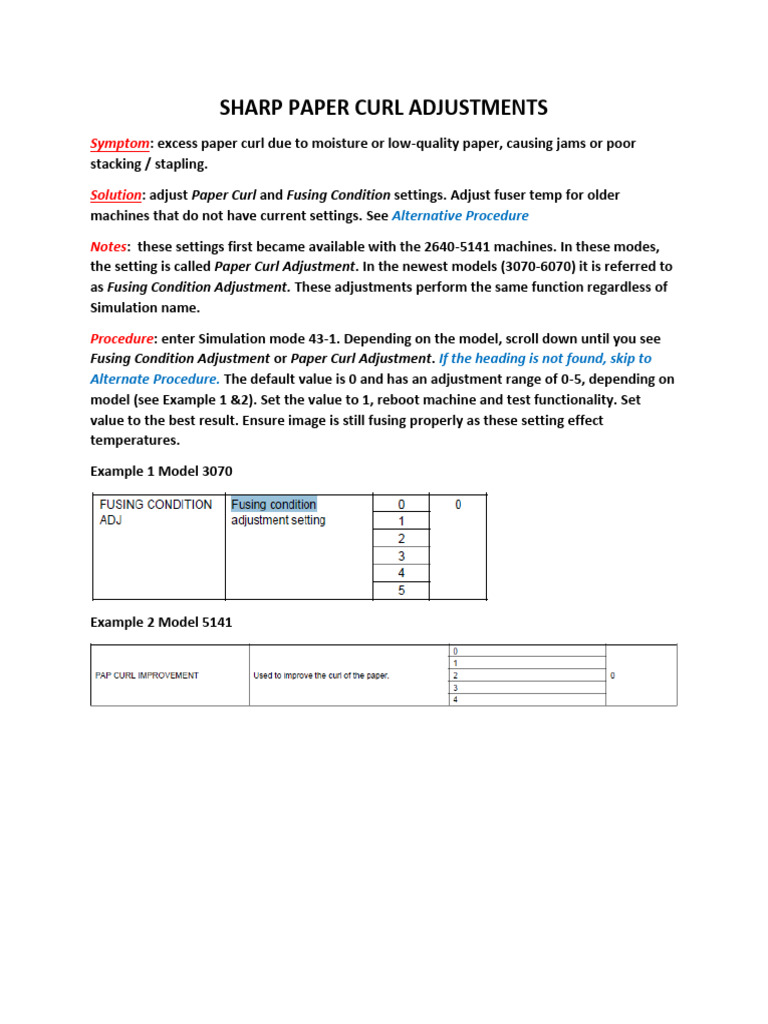 Paper Curl Adjustments | PDF | Teaching Methods & Materials | Computers