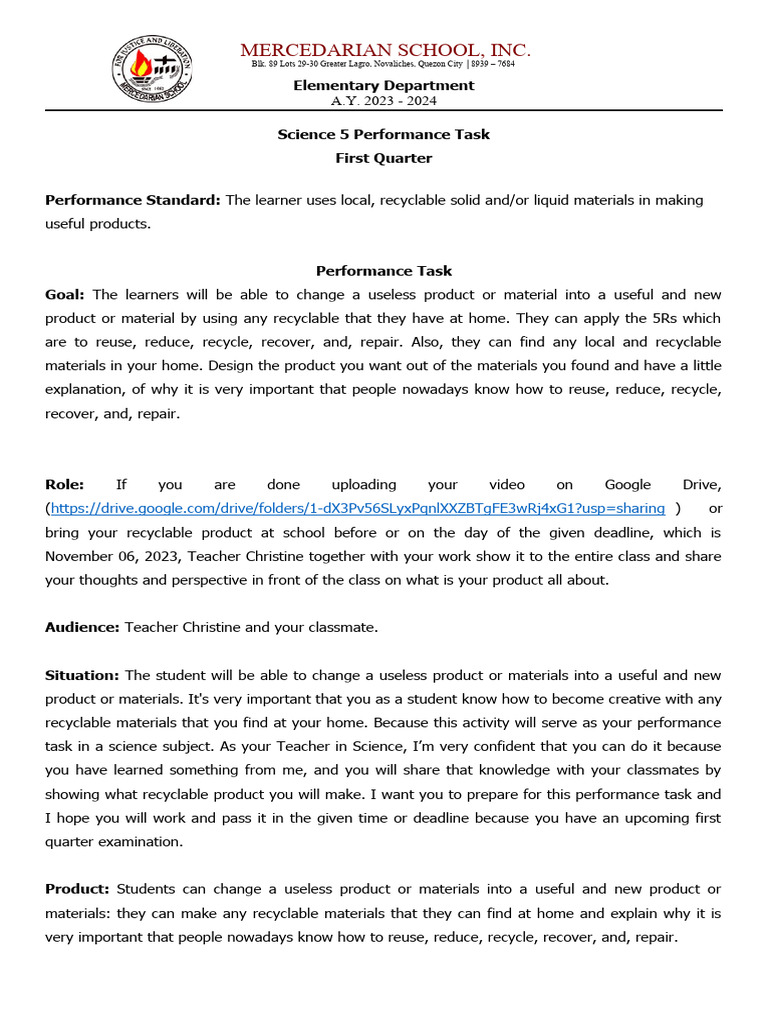 SCIENCE-5-PETA | PDF | Recycling | Human Communication