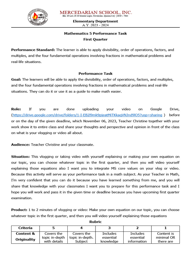 MATH-5-PETA | PDF | Mathematics | Knowledge