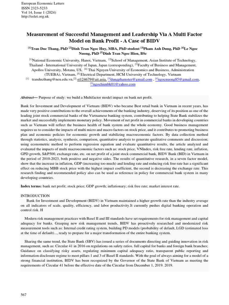 03+ISER 24653 Dinh+Tran+Ngoc+Huy European+Economics+Letters | PDF ...