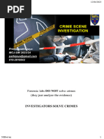 Crime Scene Log Sheet (Editable Form) | PDF | Forensic Science | Law ...