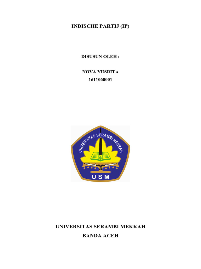 Sejarah dan Tujuan Indische Partij | PDF | Politik
