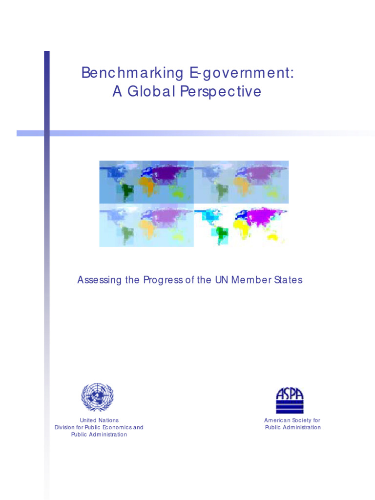 Benchmarking E-government - A Global Perspective 2001 | PDF | E ...
