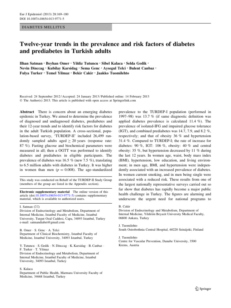 S2 - Jerry Fahrain, Stik Muh PTK | PDF | Prediabetes | Disorders Of ...