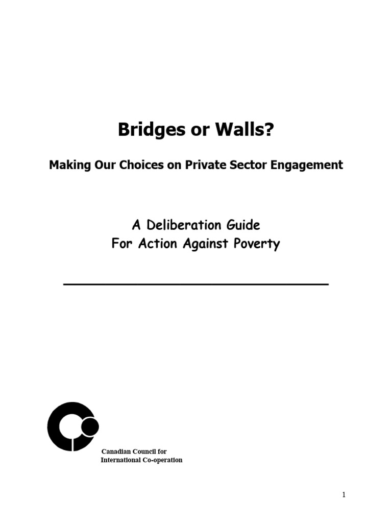 bridges_or_walls_issues on engaging with business final_guide | PDF ...