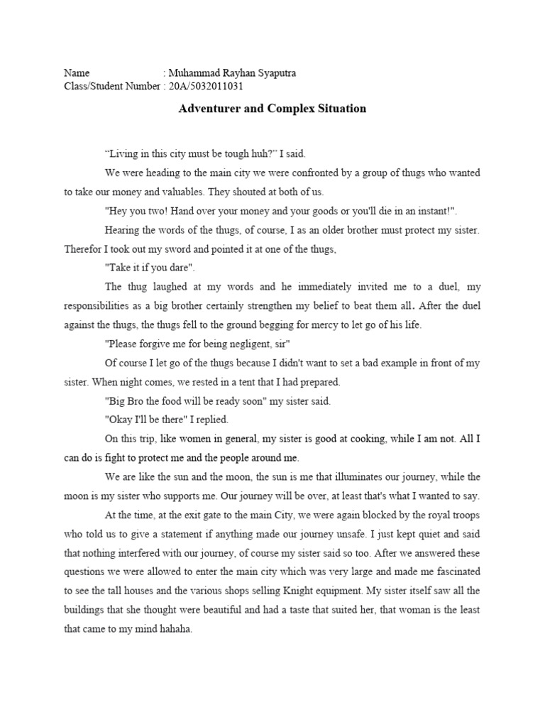 Adventurer and Complex Situation | PDF | Dragon