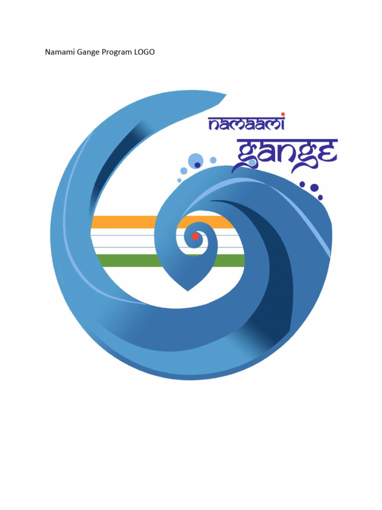 Namami Gange Program LOGO | PDF | Religion & Spirituality