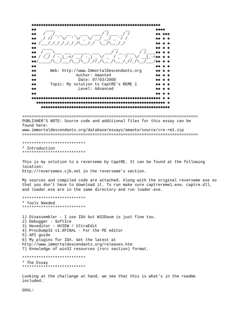Cre Rm1 Pdf Pointer Computer Programming Thread Computing 8514