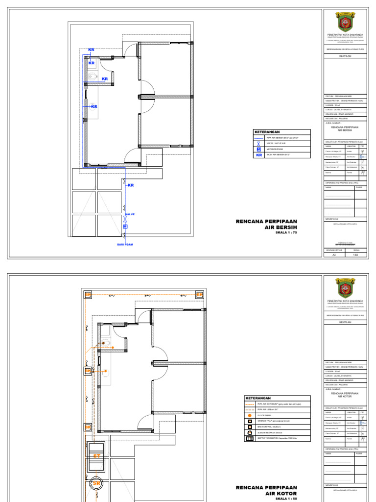 R5-GPH-ME-01-rencana Sanitasi Dan Detail | PDF