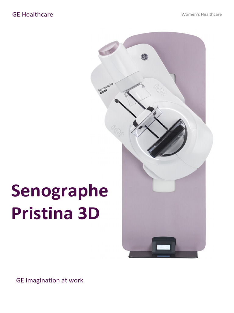 Senographe Pristina 3D Gen2 Datasheet Rev4 | Download Free PDF | Vacuum ...