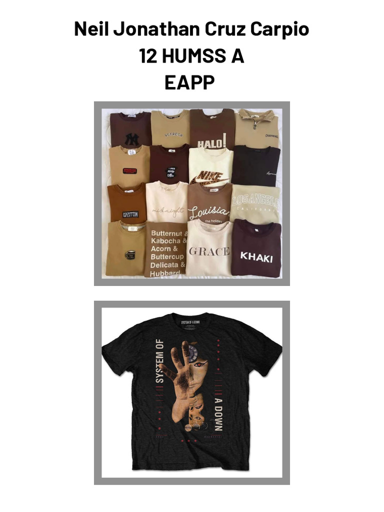 Neil Jonathan Cruz Carpio 12 HUMSS A EAPP | PDF | Self-Improvement