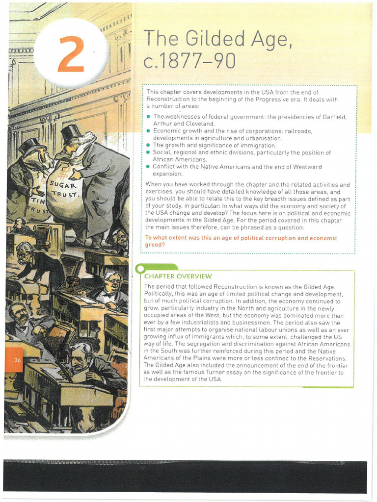 The Gilded Age, c.1877-90 | PDF | Republican Party (United States ...