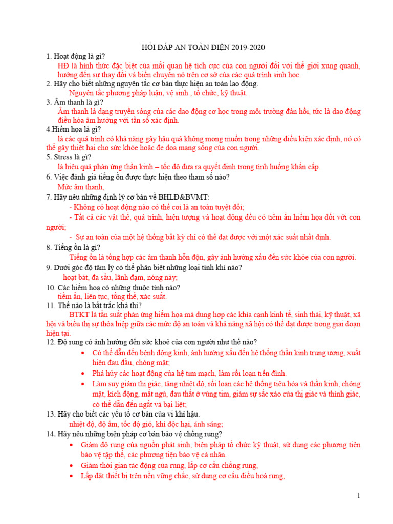 Hoi Dap ATD1 2019-2020 | PDF