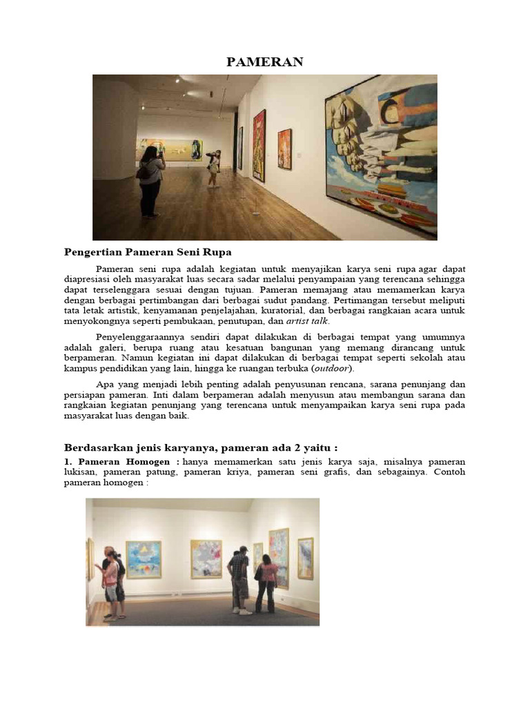 PAMERAN | PDF | Karier & Perkembangan | Pengelolaan Keuangan & Uang