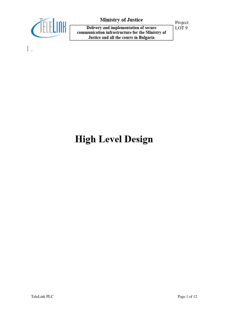 HLD | PDF | Virtual Private Network | Computer Network