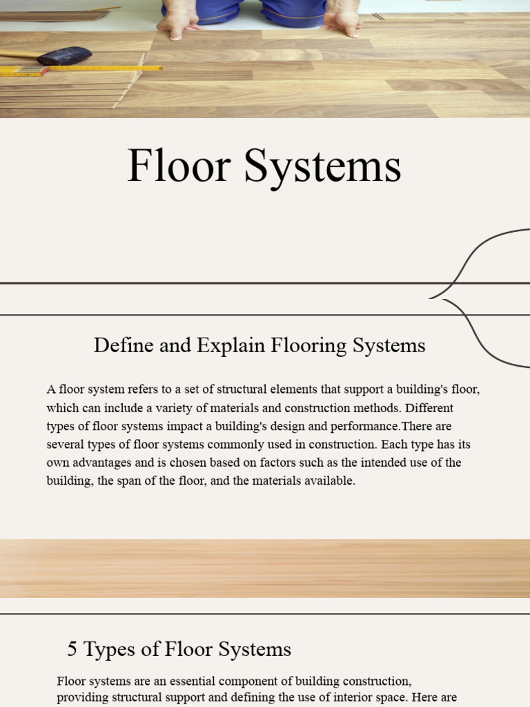 Floor Systems | PDF | Concrete | Beam (Structure)