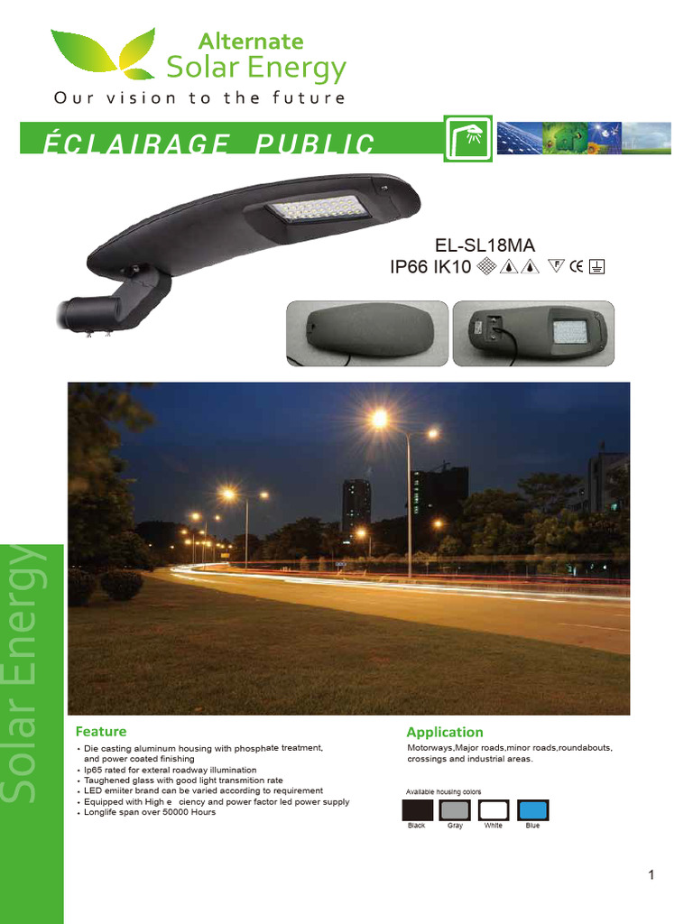 EL-SL18 | PDF | Lighting | Electricity