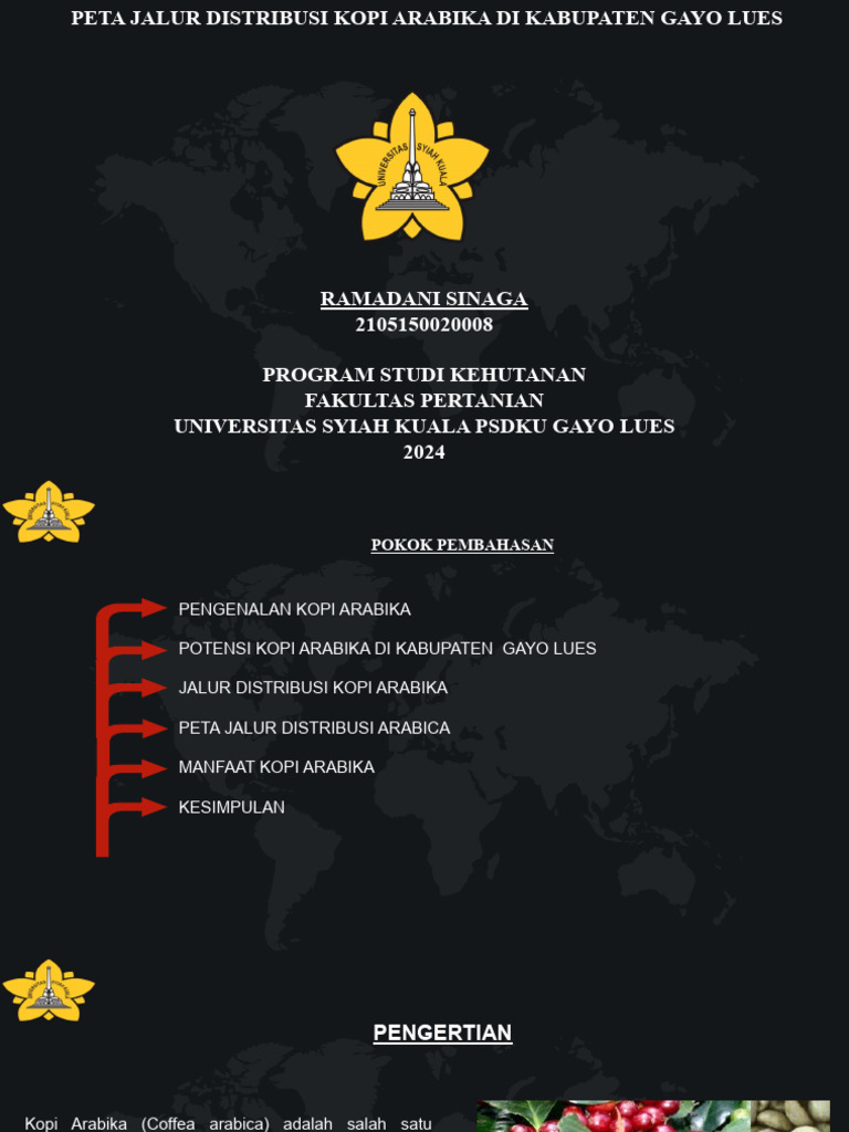 PHH - Peta Distribusi Kopi - 2105150020008 - Ramadani Sinaga ...