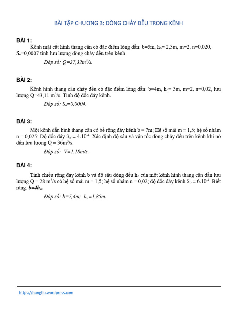 BT ch3 Kenh CH 30ctn | PDF