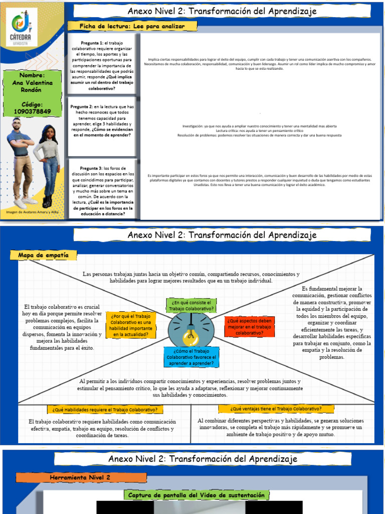Ana Valentina Rondon Anexo 2 Nivel 2 Ficha de Lectura (Autoguardado ...