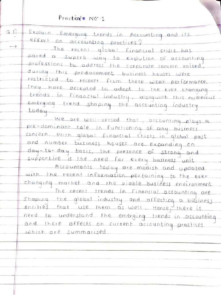 Account Practical | PDF | Accounting