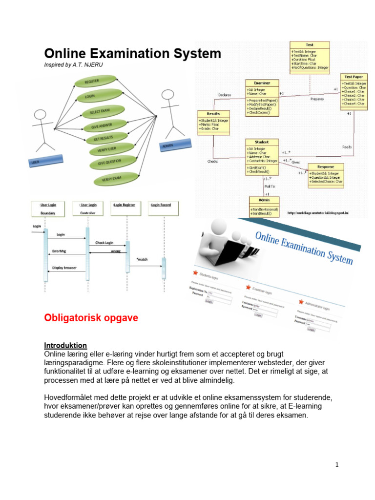 Online Examination System - Compuls. Assign. Comp - Scienc. 2.sem | PDF